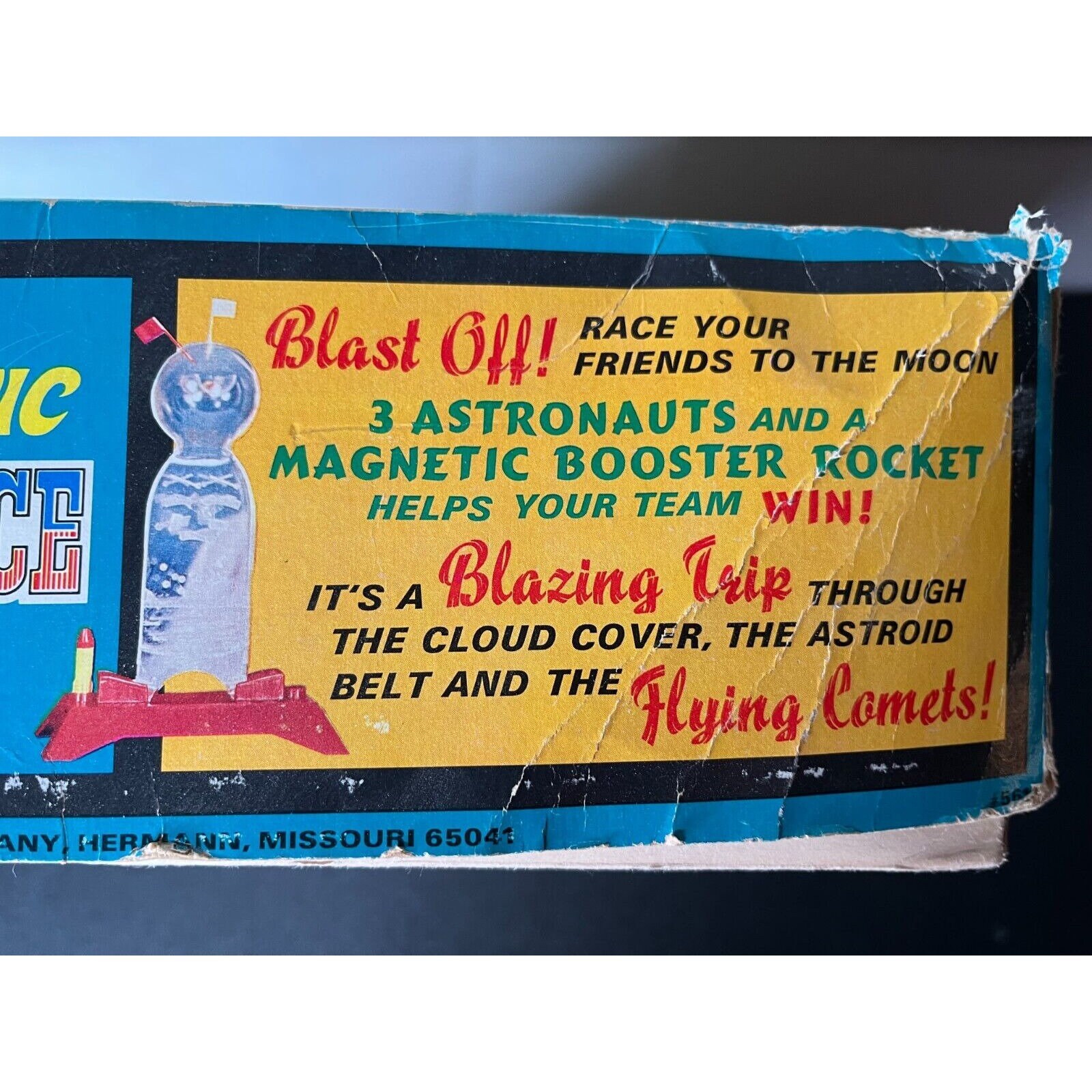 Vintage 1970s Stevens Magnetic Moon Race Toy Game Rare - Etsy