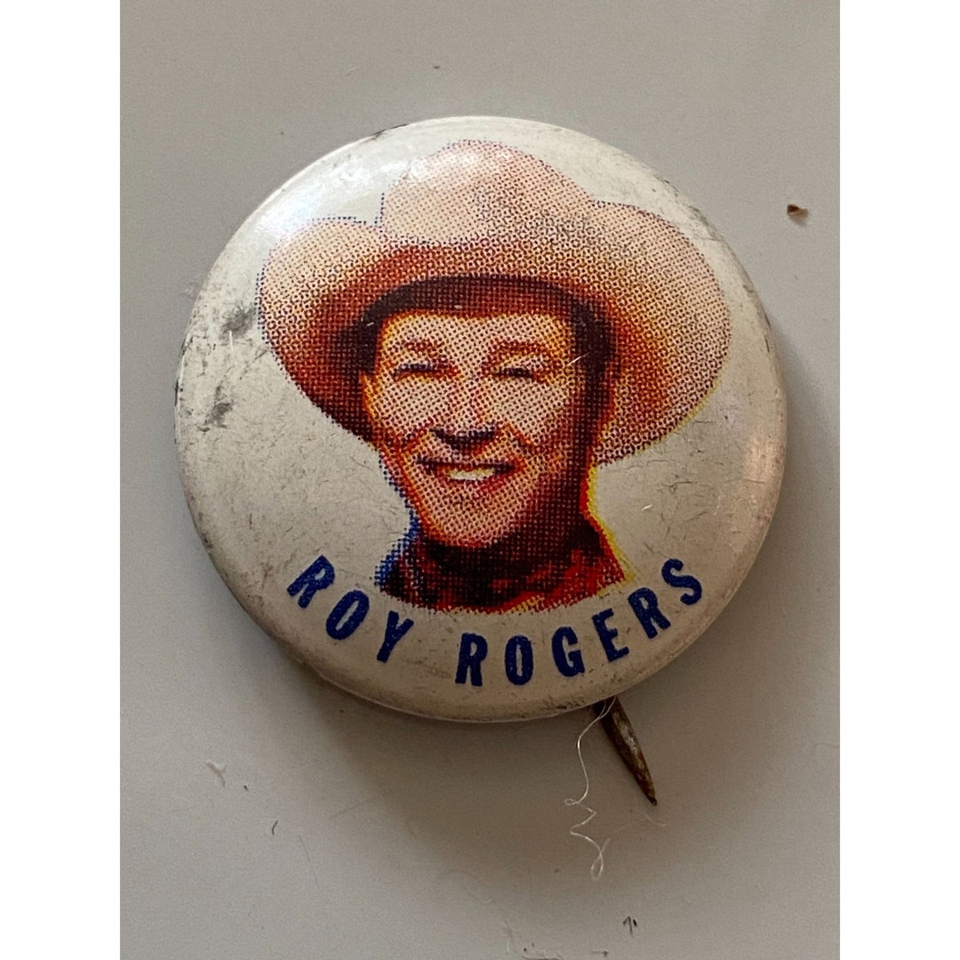 1953 Post Cereal Roy Rogers Premium Pinback Button ROY ROGERS - Etsy