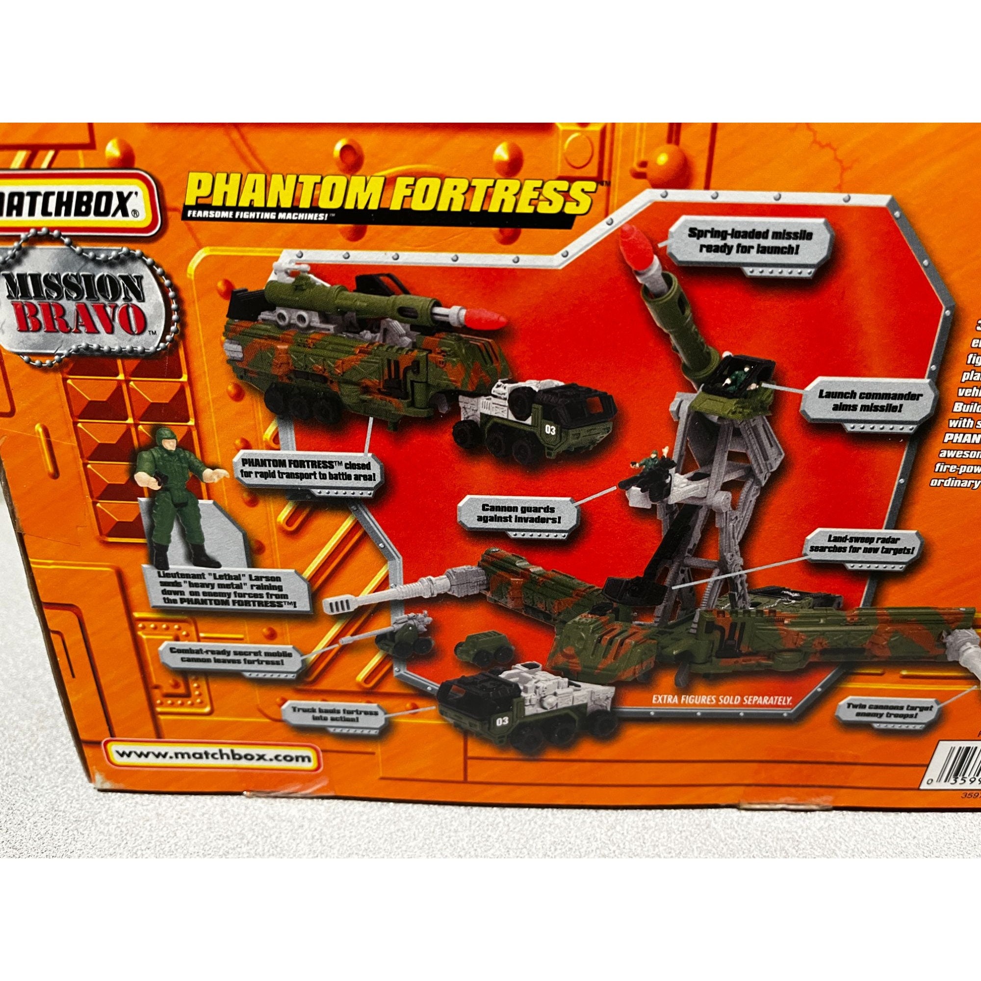 Vintage Matchbox Mission Bravo Phantom Fortress Transformer 1998 New - Etsy