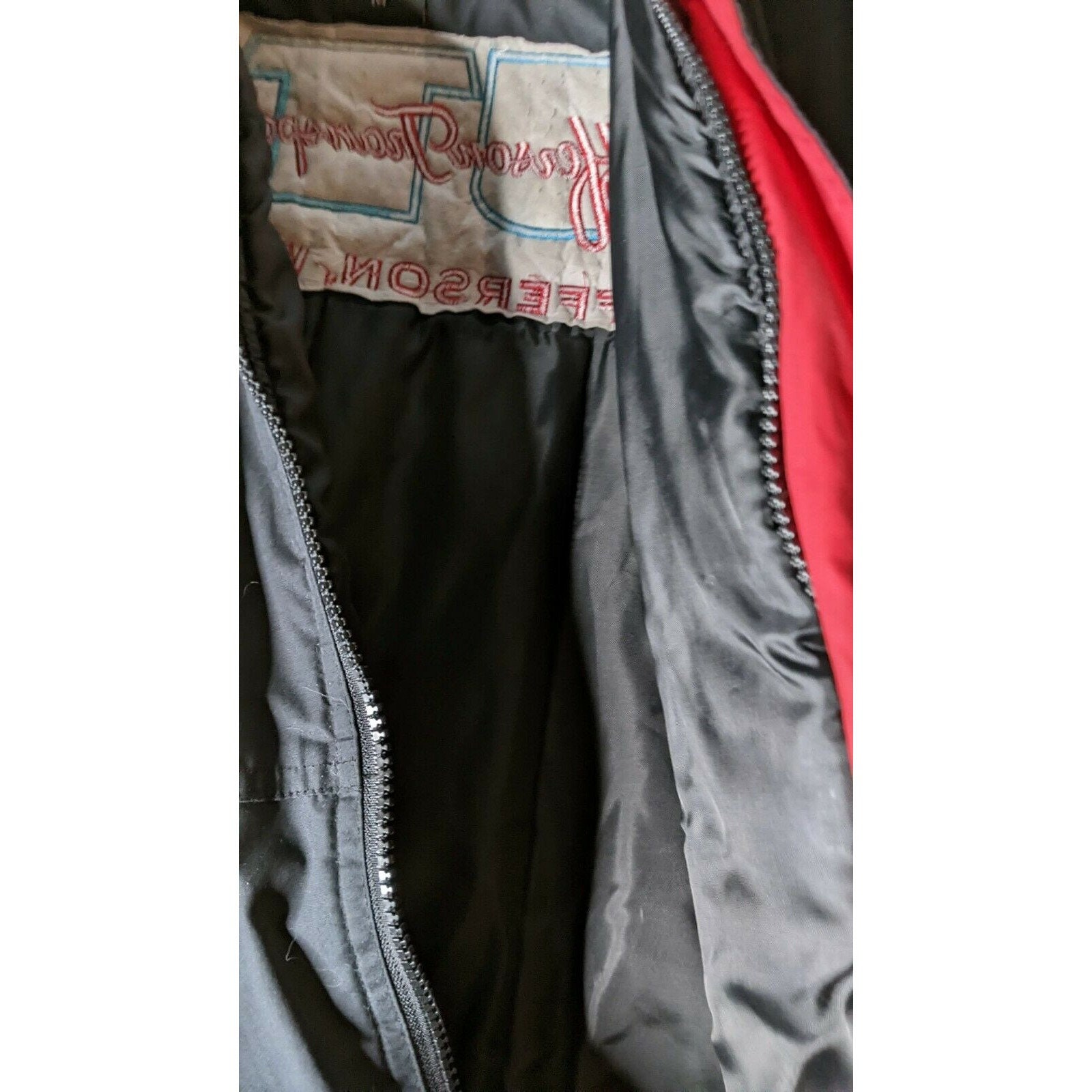 Vintage 90s Peterbilt Semi Truck Jacket Womens Medium Jefferson WI ...