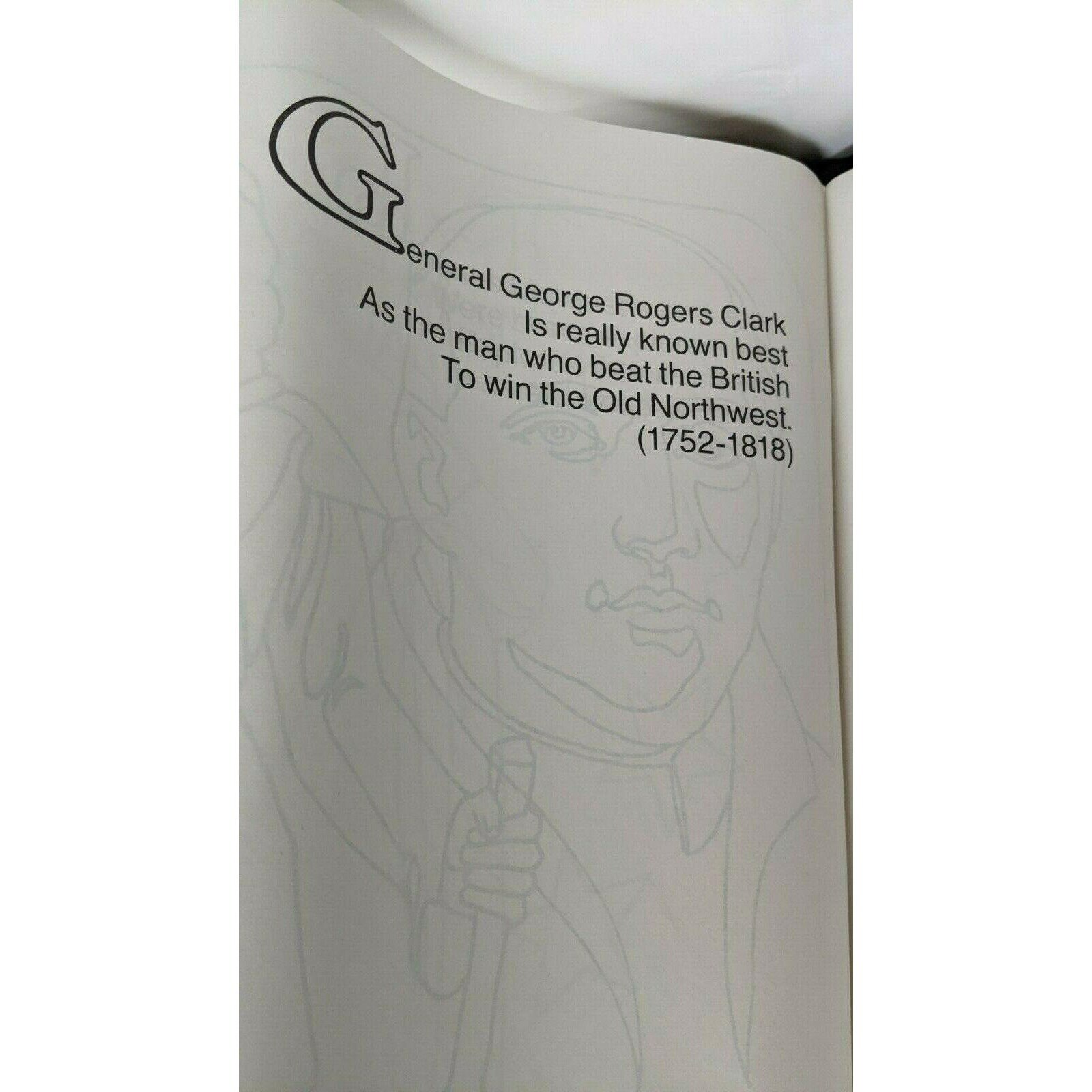 Vintage Giant Story Coloring Book Company 1776 1976 US Bicentennial ...