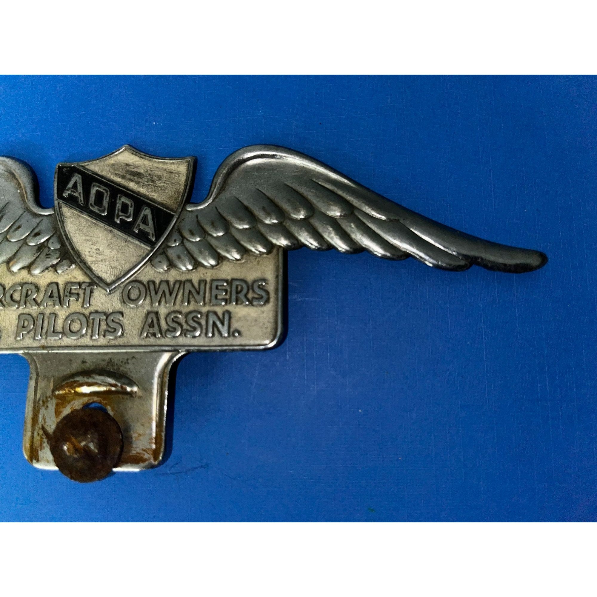 Vintage 1950s Antique Pilot Aircraft License Plate Topper - Etsy
