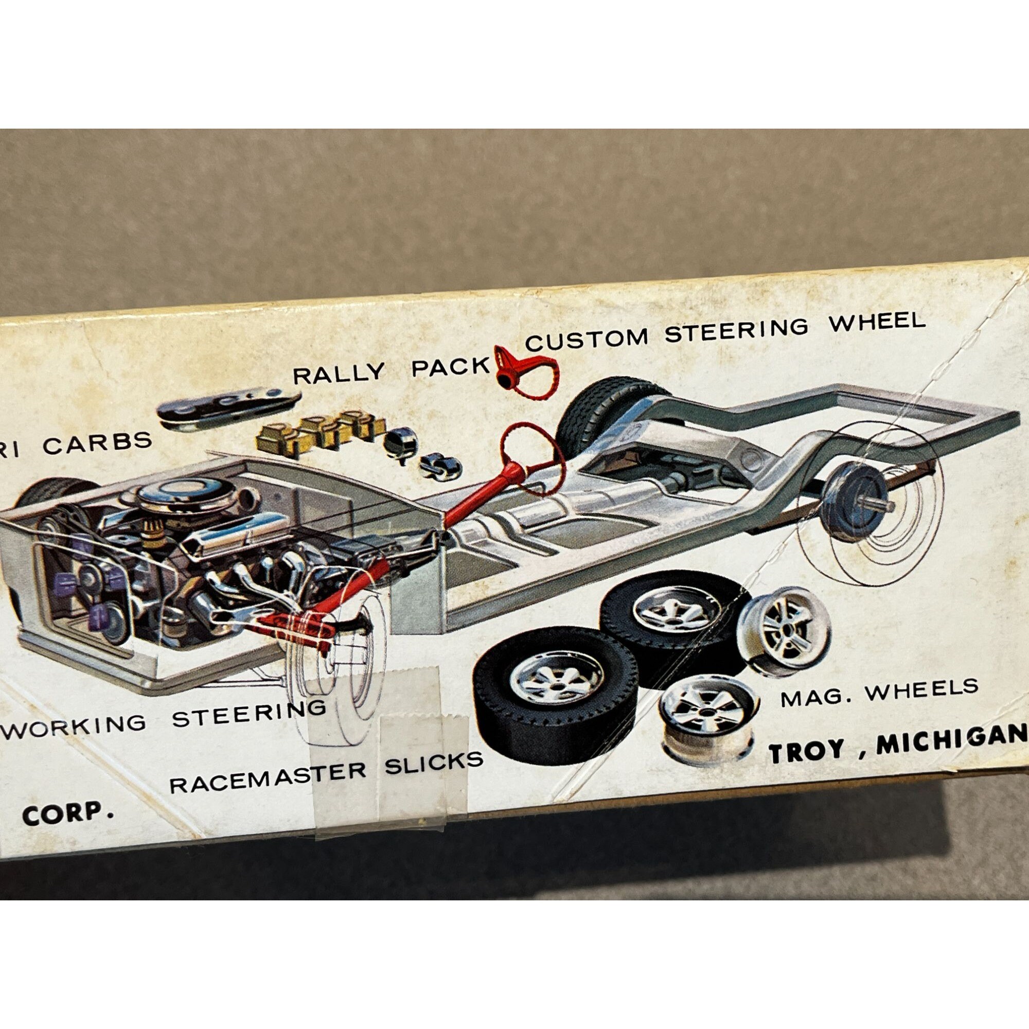 Vintage IMC Ford Mustang II 1/25 Scale Real Steering Model Kit Rare! - Etsy