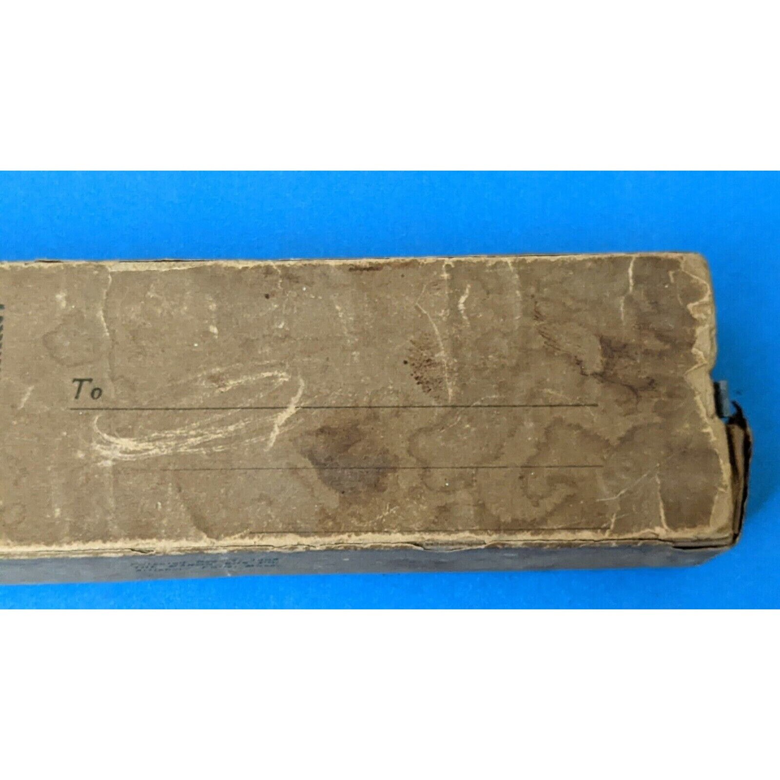 VINTAGE Pre WWI Soldier Mason Box Attleboro Falls,mass Home Front Dated ...