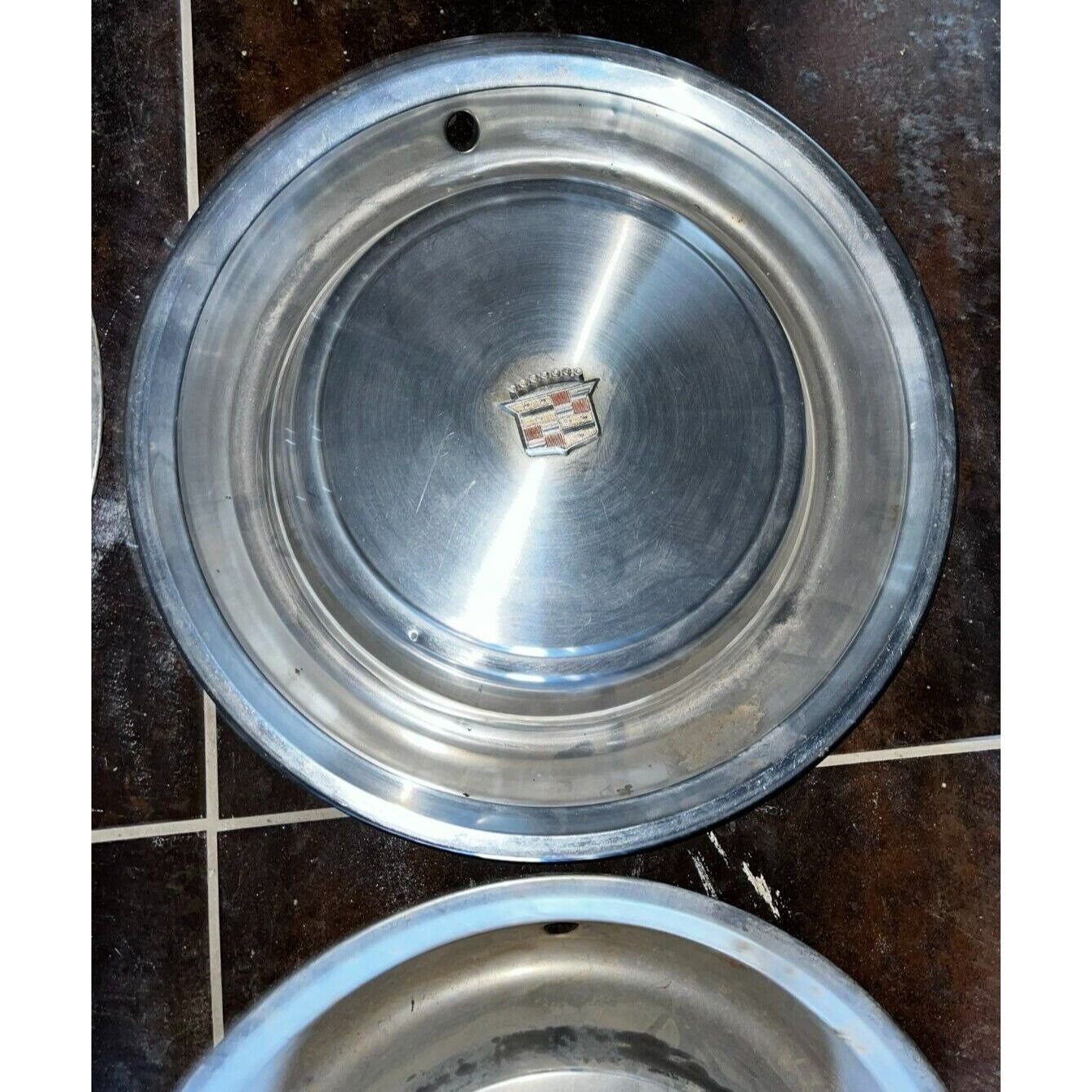 1973 Cadillac Hub Caps 15 Set of 4 Caddy Wheel Covers Hubcaps 73 ...