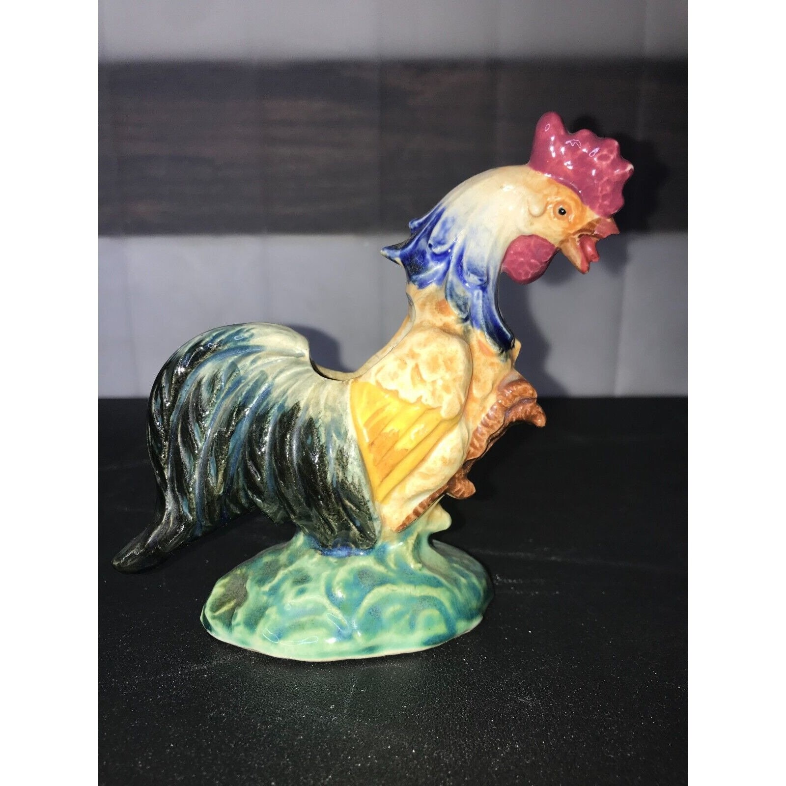 Vintage Ceramic Rooster Hen Figurine Farm Animal Statue Chicken 5 ...