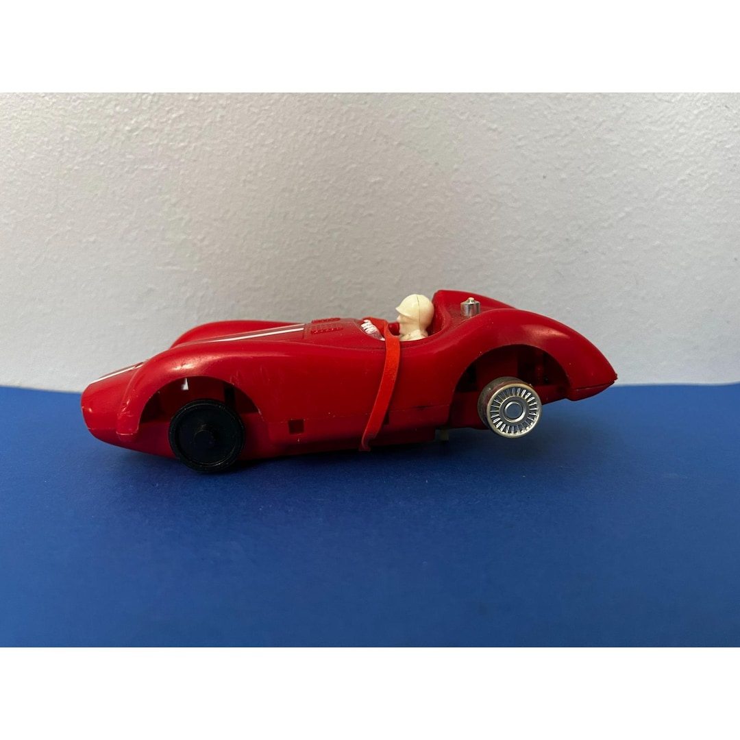 Vintage 1961 Eldon Ferrari Grand Prix Slot Car 1/32 Scale Red - Etsy