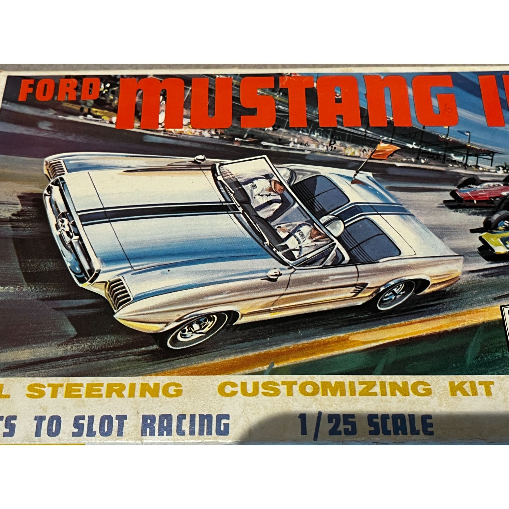 Vintage IMC Ford Mustang II 1/25 Scale Real Steering Model Kit Rare - Etsy