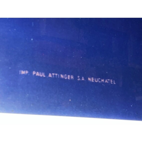 Original Vintage Zenith Watch Poster by Paul Colin c1… - Gem