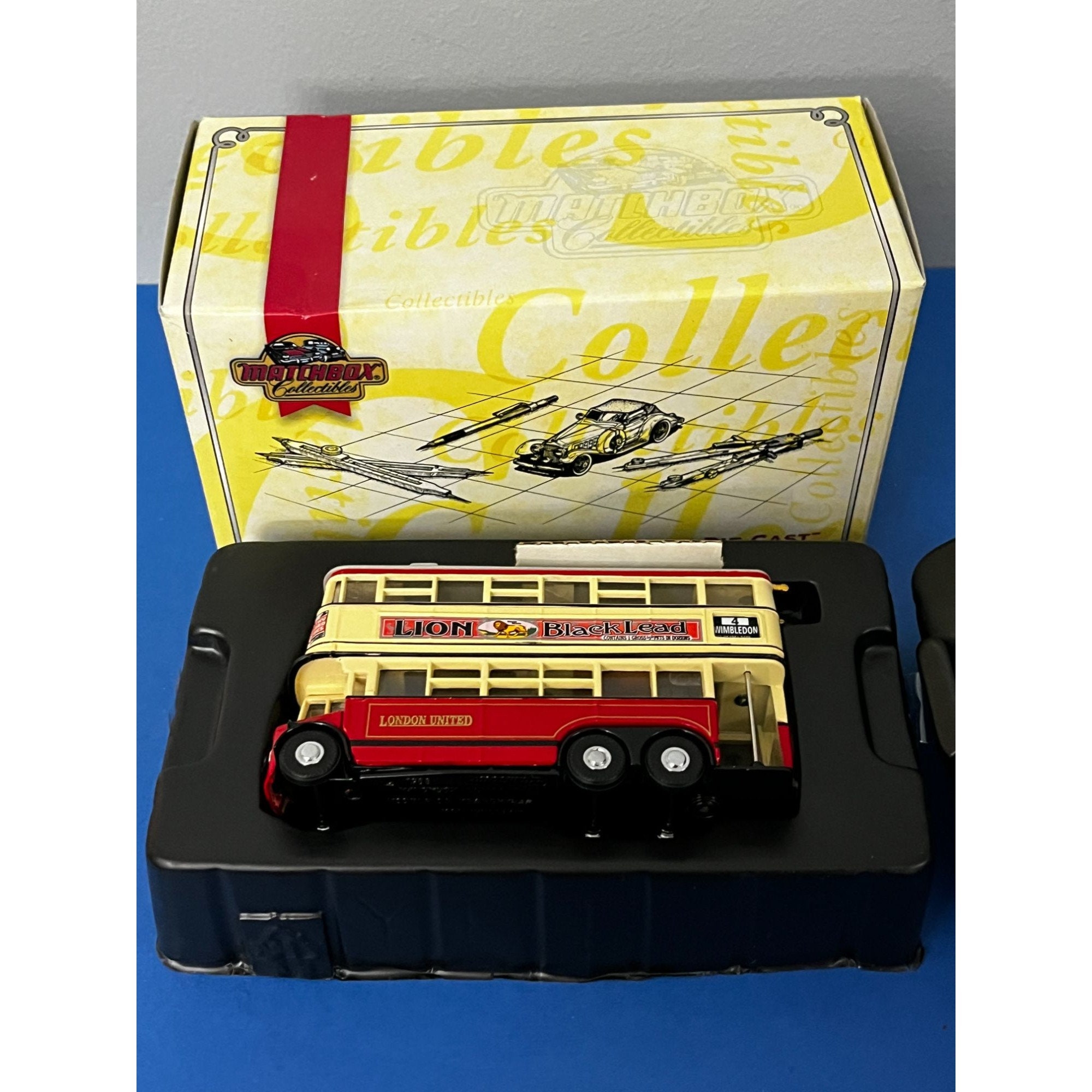 VINTAGE MATCHBOX large Trolley Streetcar Mass