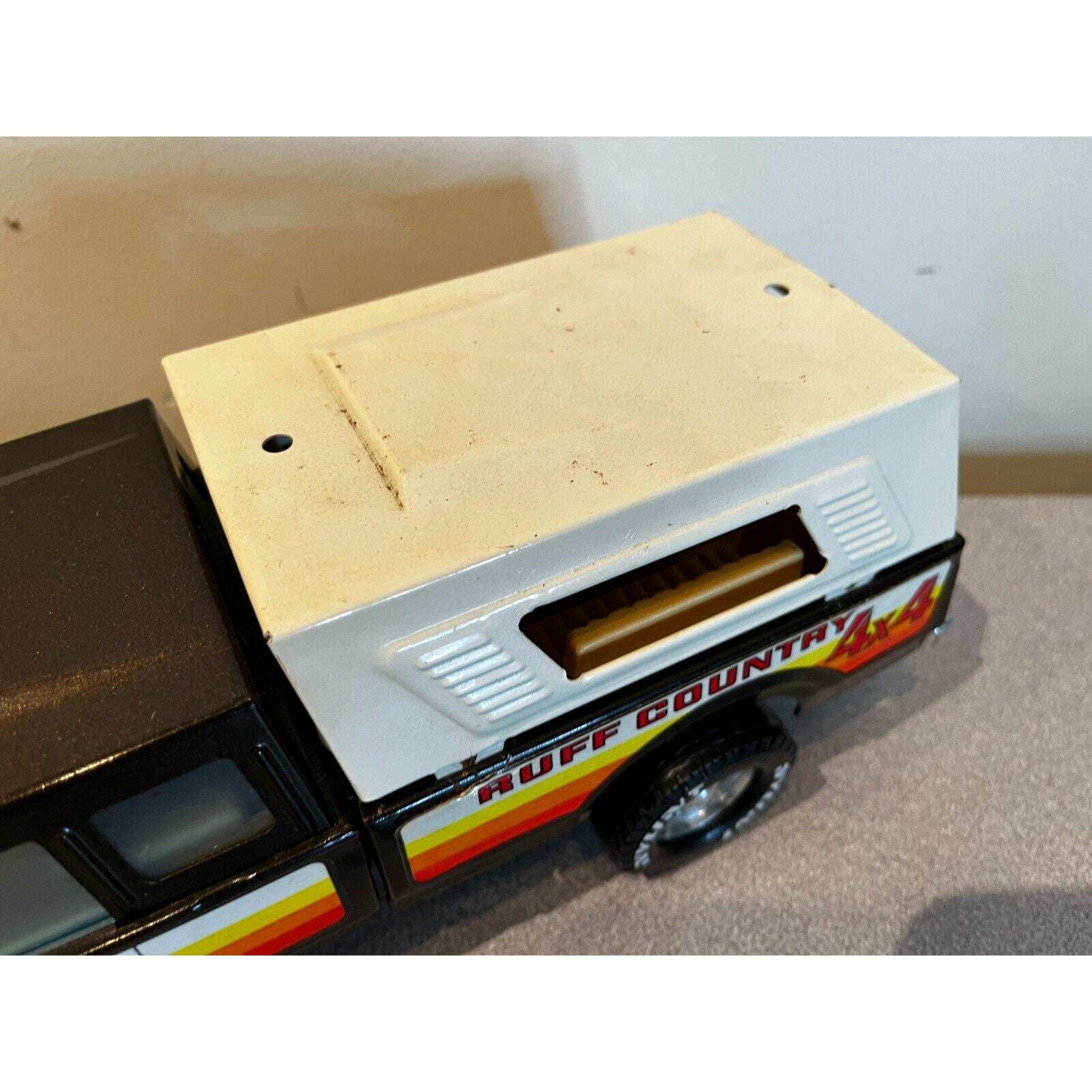 Vintage Nylint Ruff Country 4x4 Ford Truck With Camper 1970s 12 Long ...