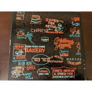 Vintage THE SHMUZZLE Puzzle Neon Lights Double Sided 1981 SP-110 Rare ...