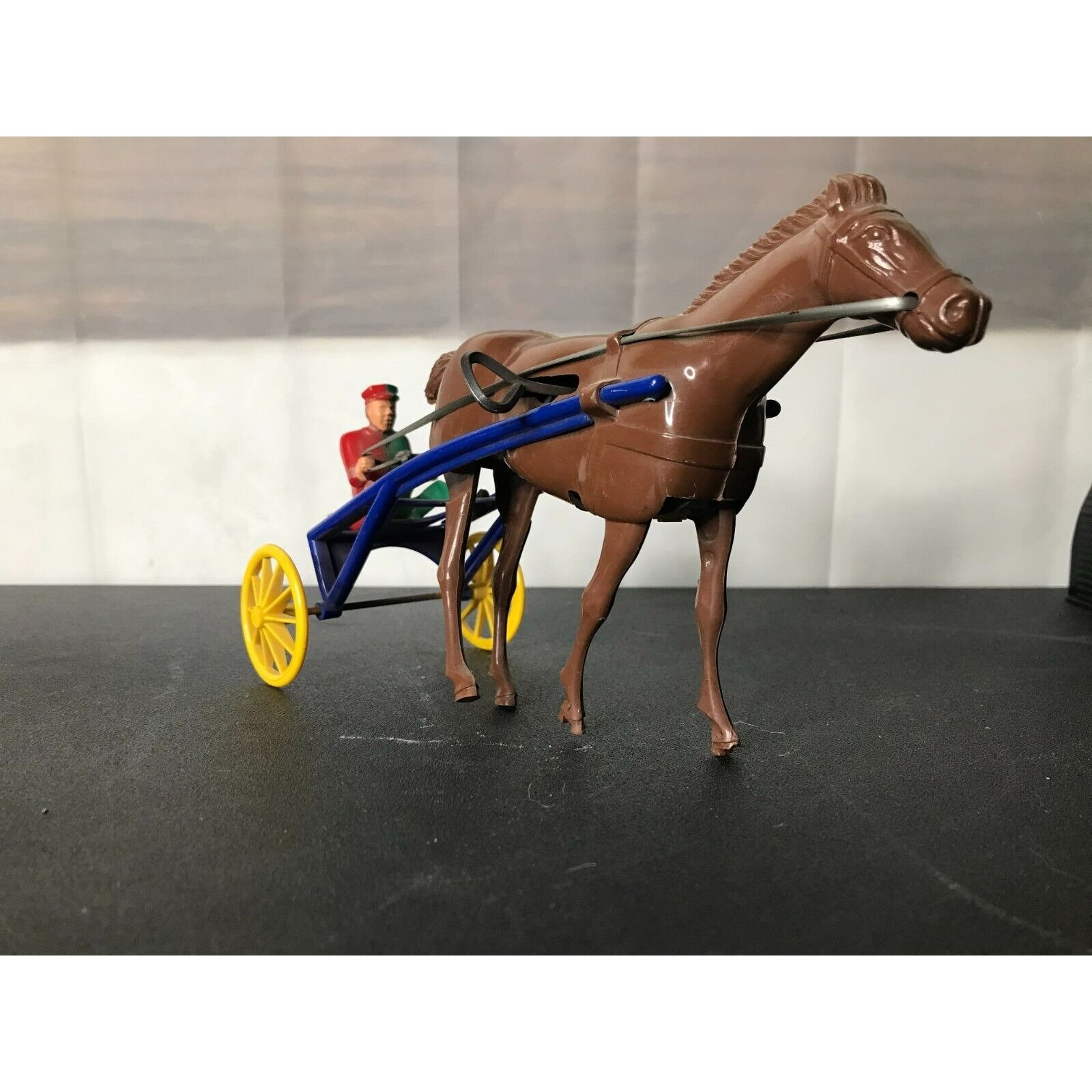 Vintage Wolverine Plastic Wind-up Race Horse Cart Jockey - Etsy