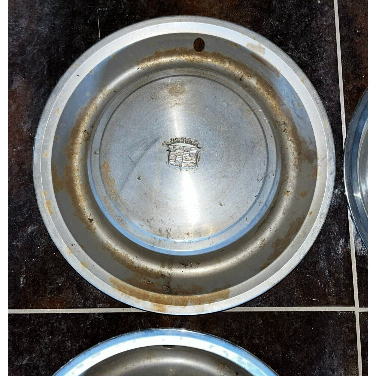 1973 Cadillac Hub Caps 15 Set of 4 Caddy Wheel Covers Hubcaps 73 ...
