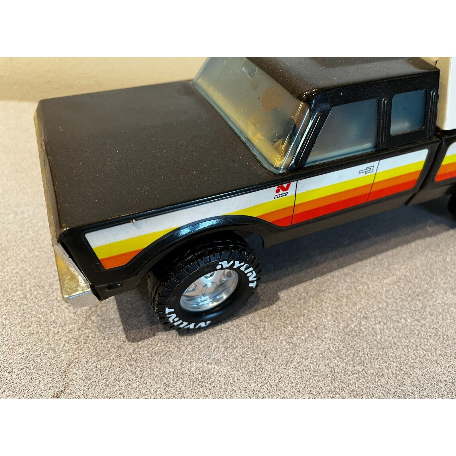 Vintage Nylint Ruff Country 4x4 Ford Truck With Camper 1970s 12 Long ...