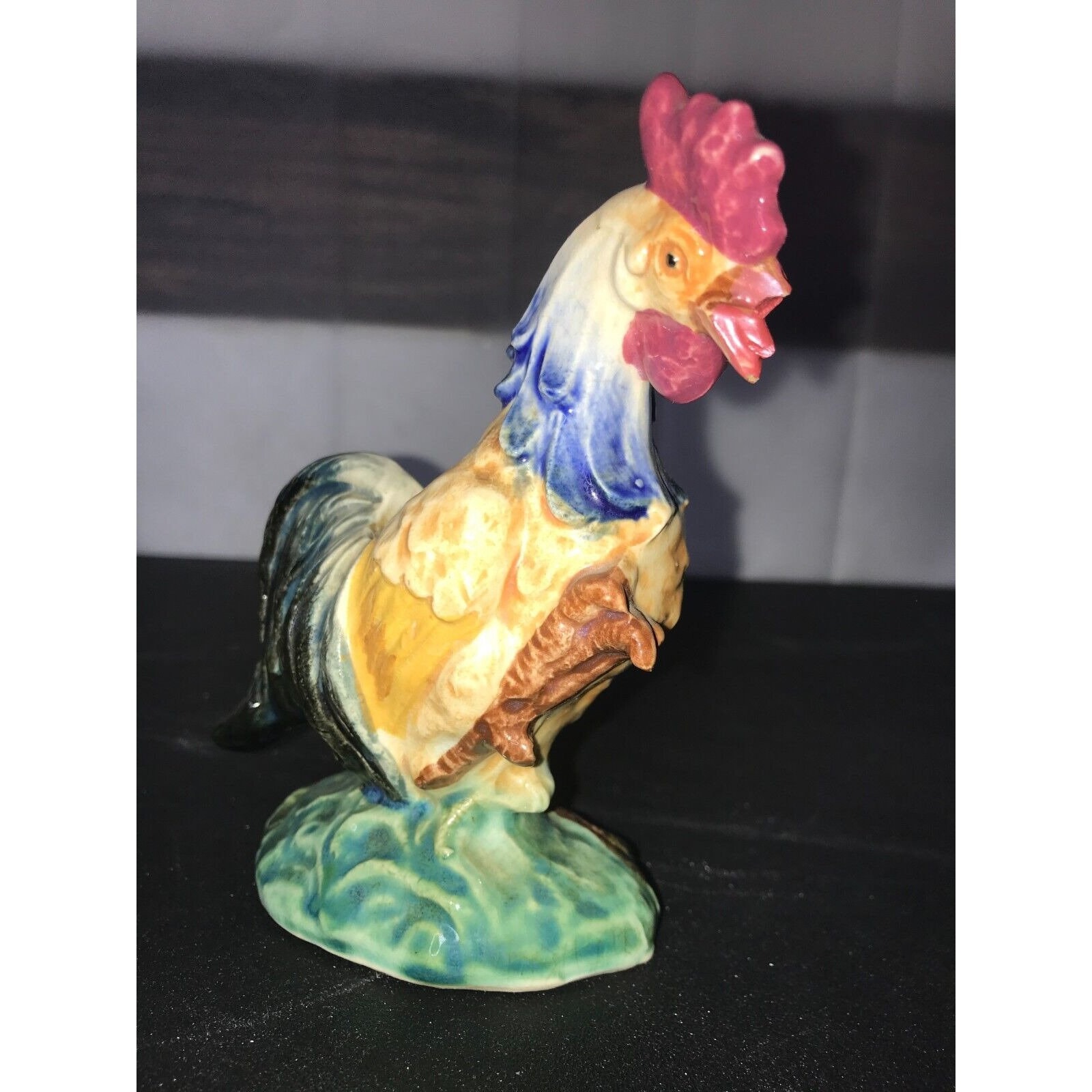 Vintage Ceramic Rooster Hen Figurine Farm Animal Statue Chicken 5 ...