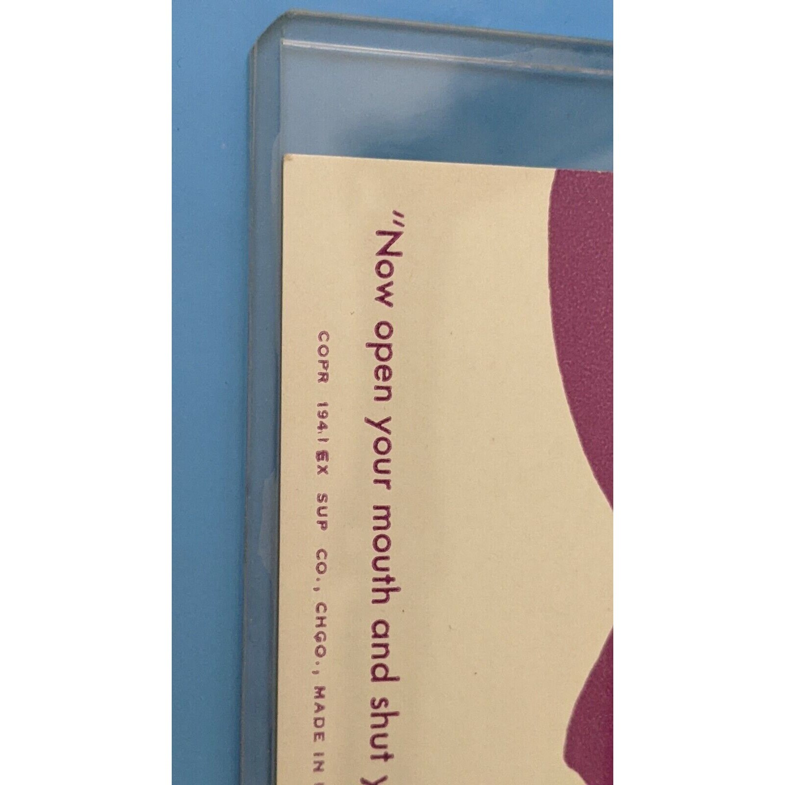 1940 Ex Sup Co Chgo Arcade Exhibit Card Risque Cartoon Pre WWII Sex ...