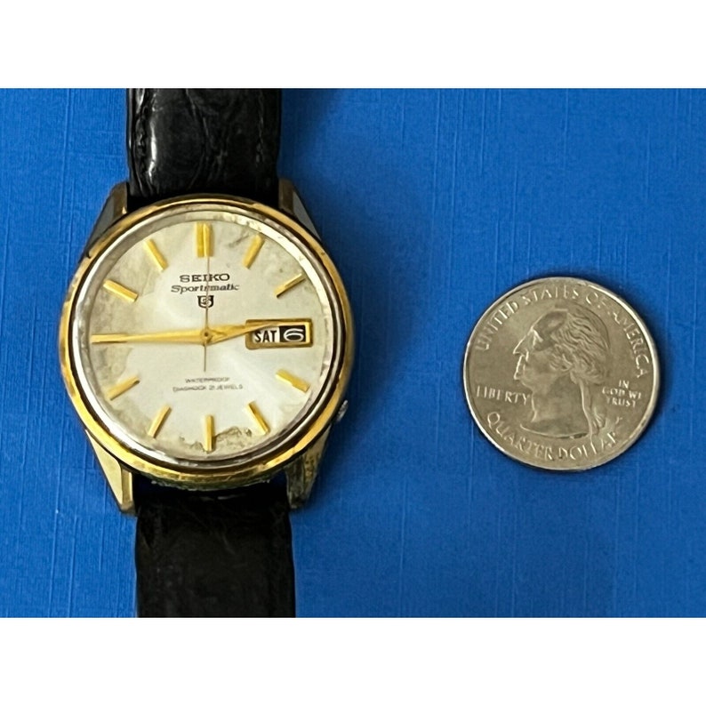 Vintage SEIKO Sportsmatic 5 6619-8050 21 Jewels Day/date Mens - Etsy