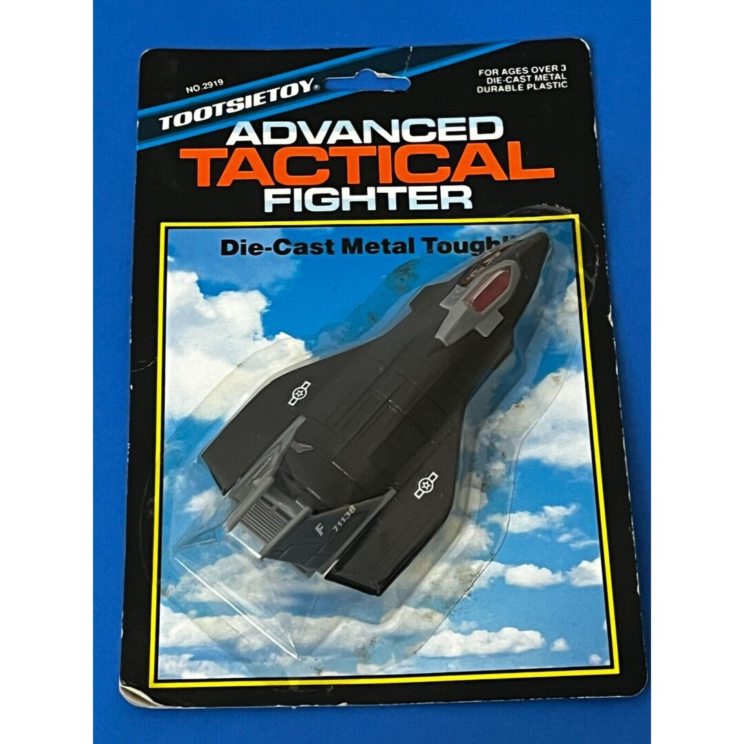 Tootsie Toy ATF Advanced Tactical Fighter Hard Body Die Cast Vintage ...