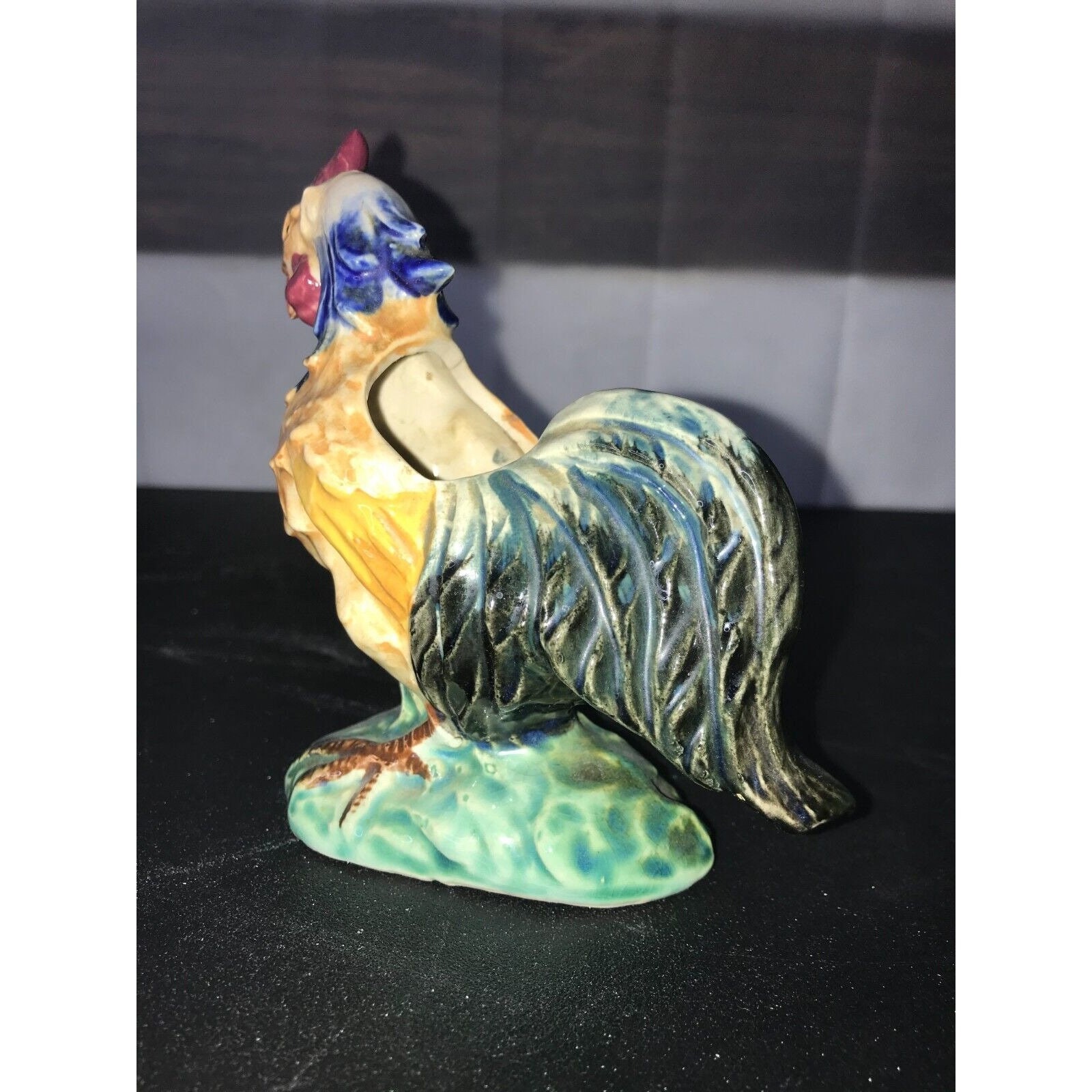 Vintage Ceramic Rooster Hen Figurine Farm Animal Statue Chicken 5 ...