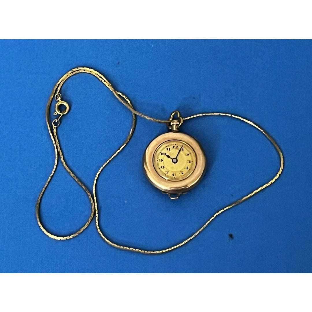 Antique SWC. CO Swiss 15 Jewels Movement Gold Filled Pocket Watch on ...