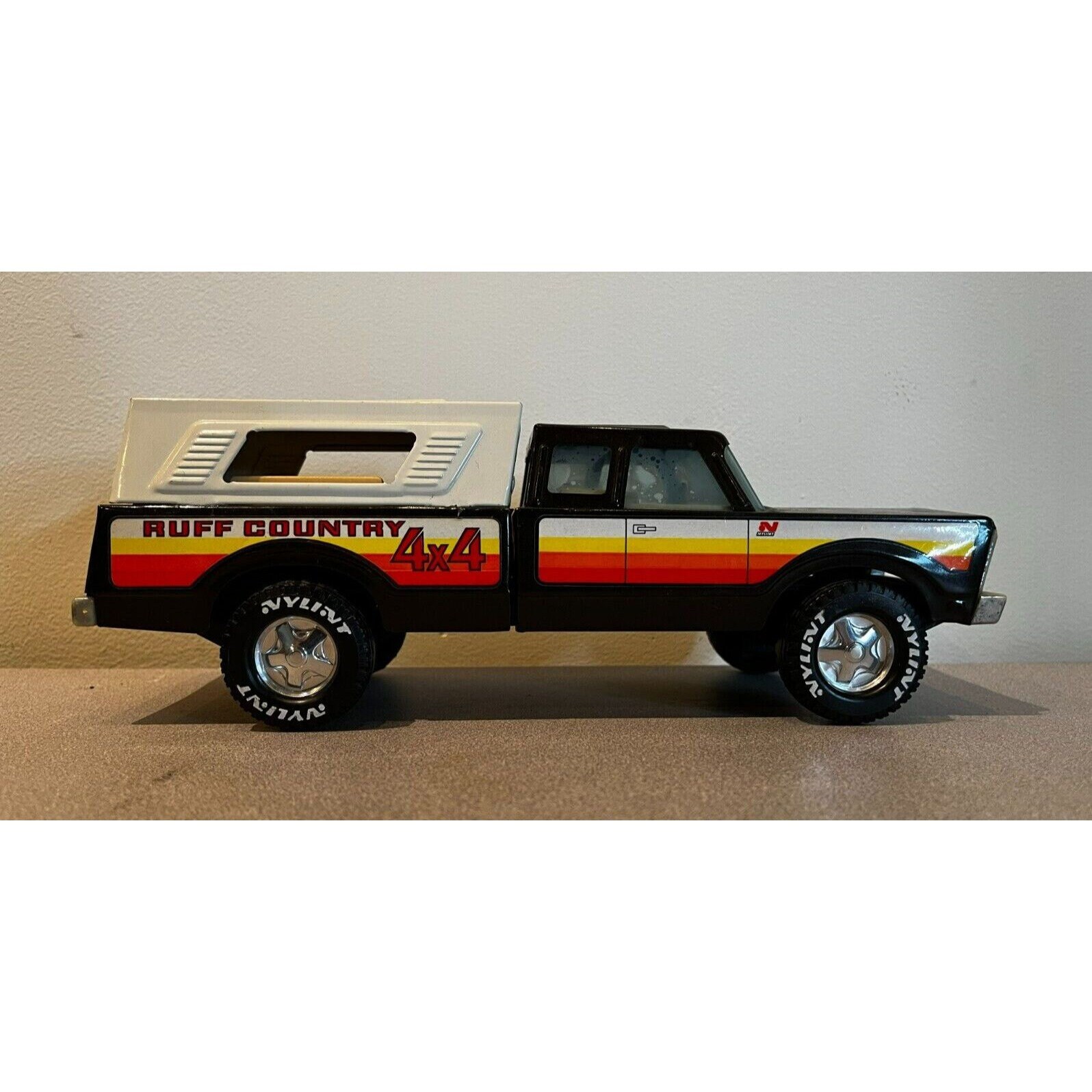 Vintage Nylint Ruff Country 4x4 Ford Truck With Camper 1970s 12 Long ...
