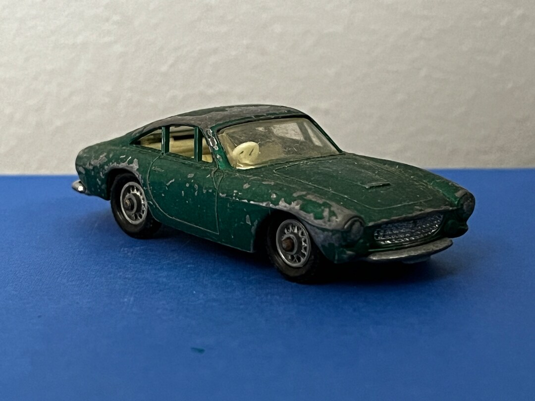 Vintage 1960s Matchbox Lesney 75 Green Ferrari Berlinetta 250 GT Lusso ...