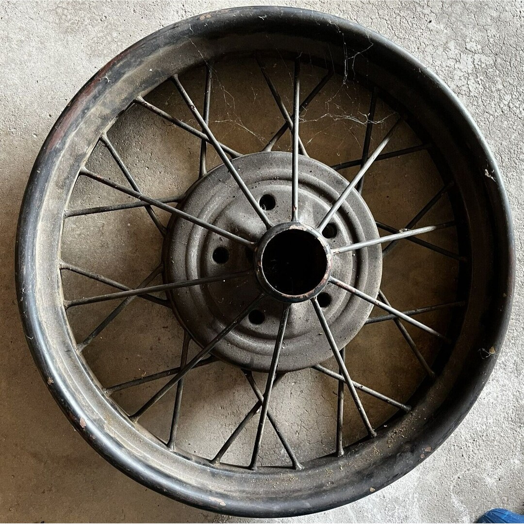 1928 1929 Model A Ford 21 Inch WIRE SPOKE WHEEL Original - Etsy
