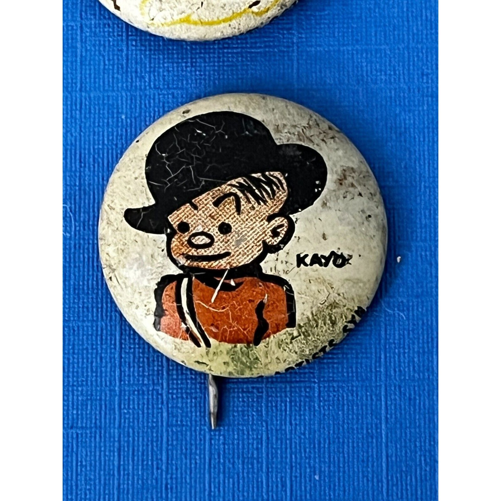 Lot of 5 1940's Kelloggs Pep Pins Pinback Buttons Comic Strip ...