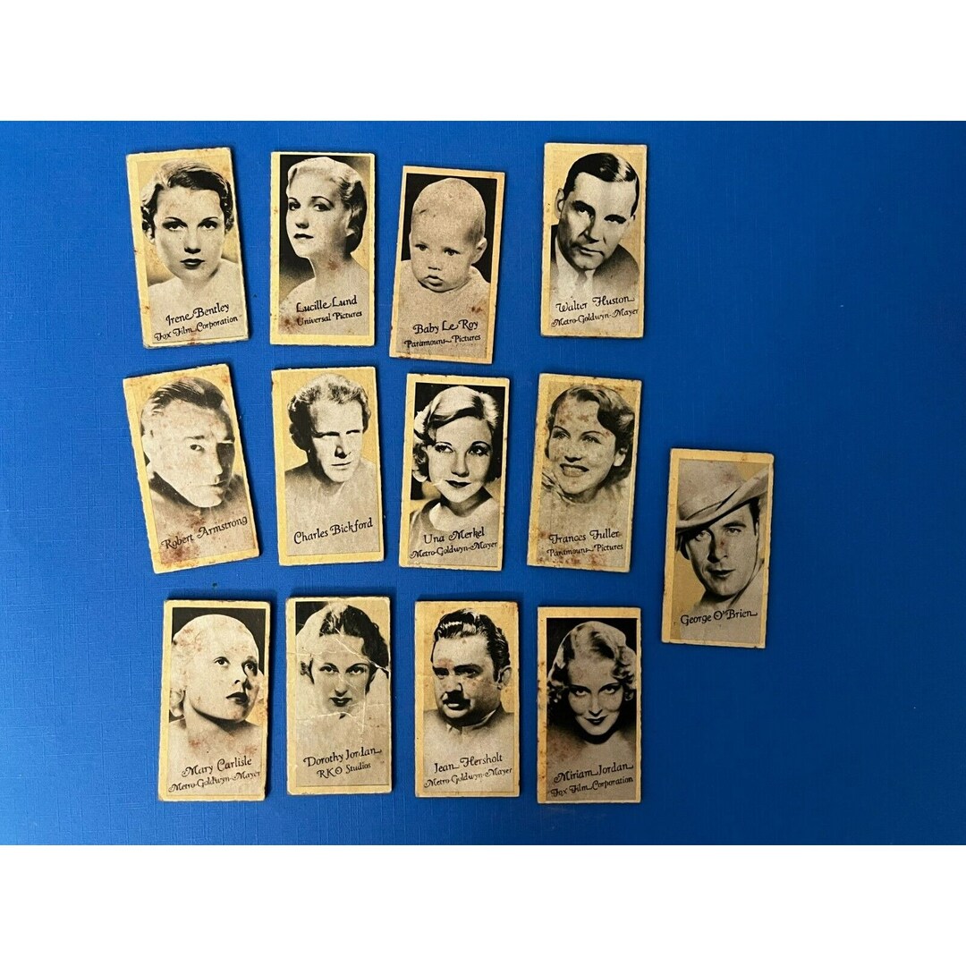 Vintage 1935 Peerless Scales Vending Machine Movie Star Engrav-o-tints ...