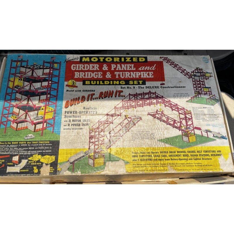 Kenner Girder and Panel Building Set - Etsy