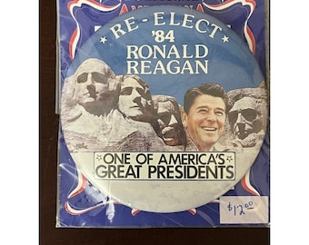 Ronald Reagan Pin Vintage - Etsy