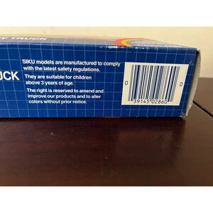 Siku Vintage White Old Timer Coca Cola Beverage Delivery Truck 1/55 NOS ...