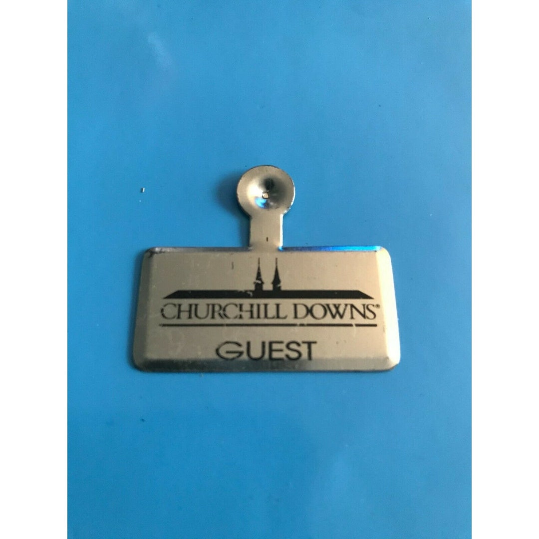 Vintage Churchill Downs Guest Badge Horse Racing Kentucky - Etsy