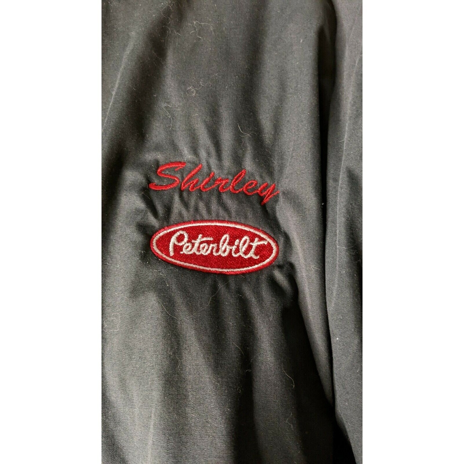 Vintage 90s Peterbilt Semi Truck Jacket Womens Medium Jefferson WI ...