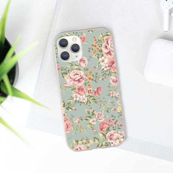 Roses Vintage Eco Friendly Biodegradable Case for Iphone 12 13 - Etsy