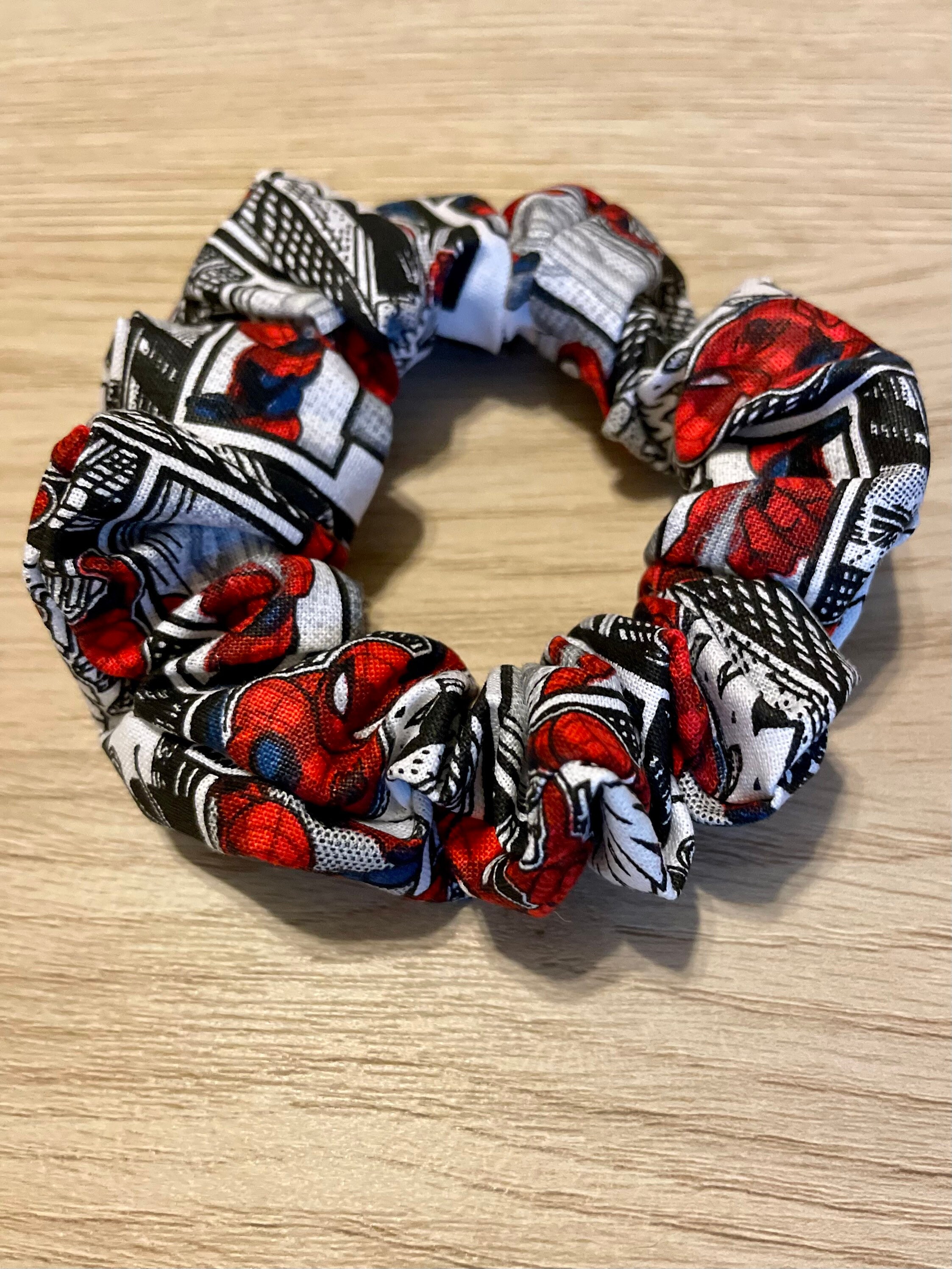 Spider-man Comic Scrunchie - Etsy