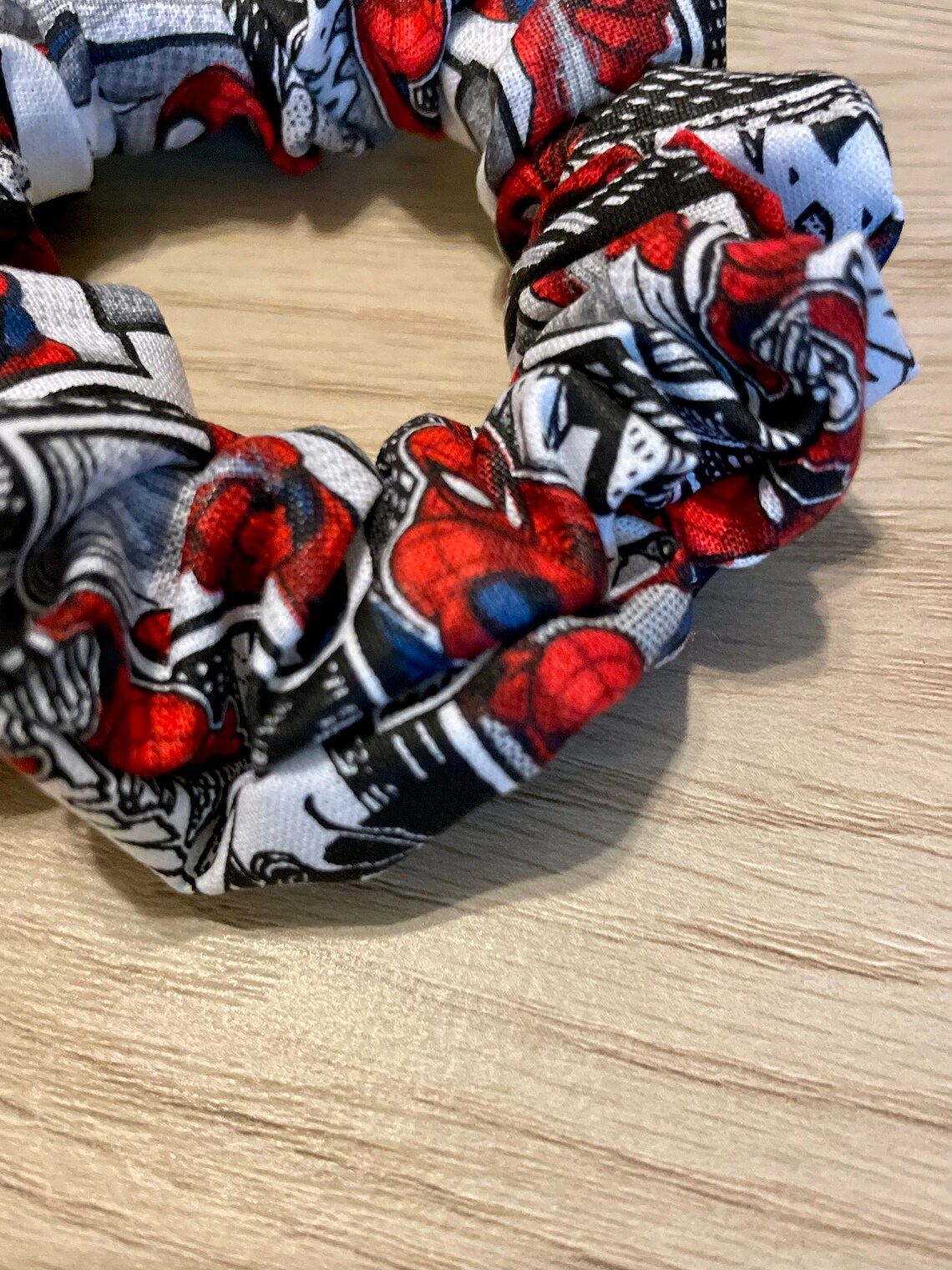 Spider-man Comic Scrunchie - Etsy