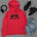 Suzuki Gsxr-gixxer Motorcycle Men's-unisex/youth Warm Hoodie - Etsy
