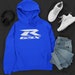 Suzuki Gsxr-gixxer Motorcycle Men's-unisex/youth Warm Hoodie - Etsy