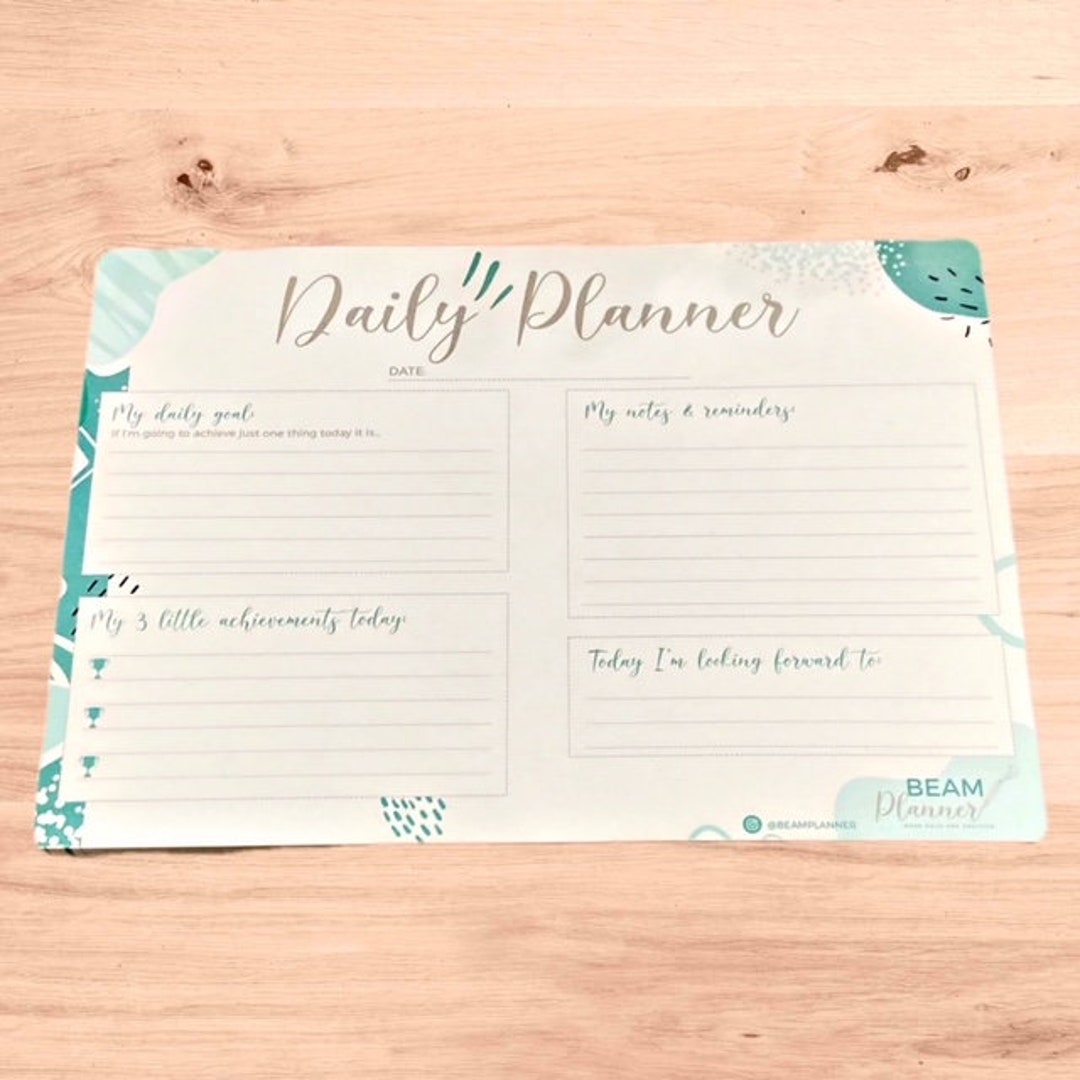 Daily A4 Desk Planner Pad (free Delivery) - Etsy