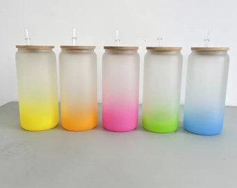 Ombre Sublimation Glass - Etsy