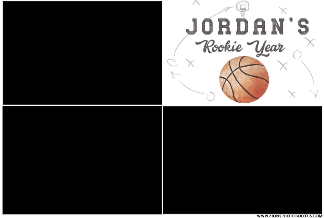 Rookie Year Photobooth Template - Etsy
