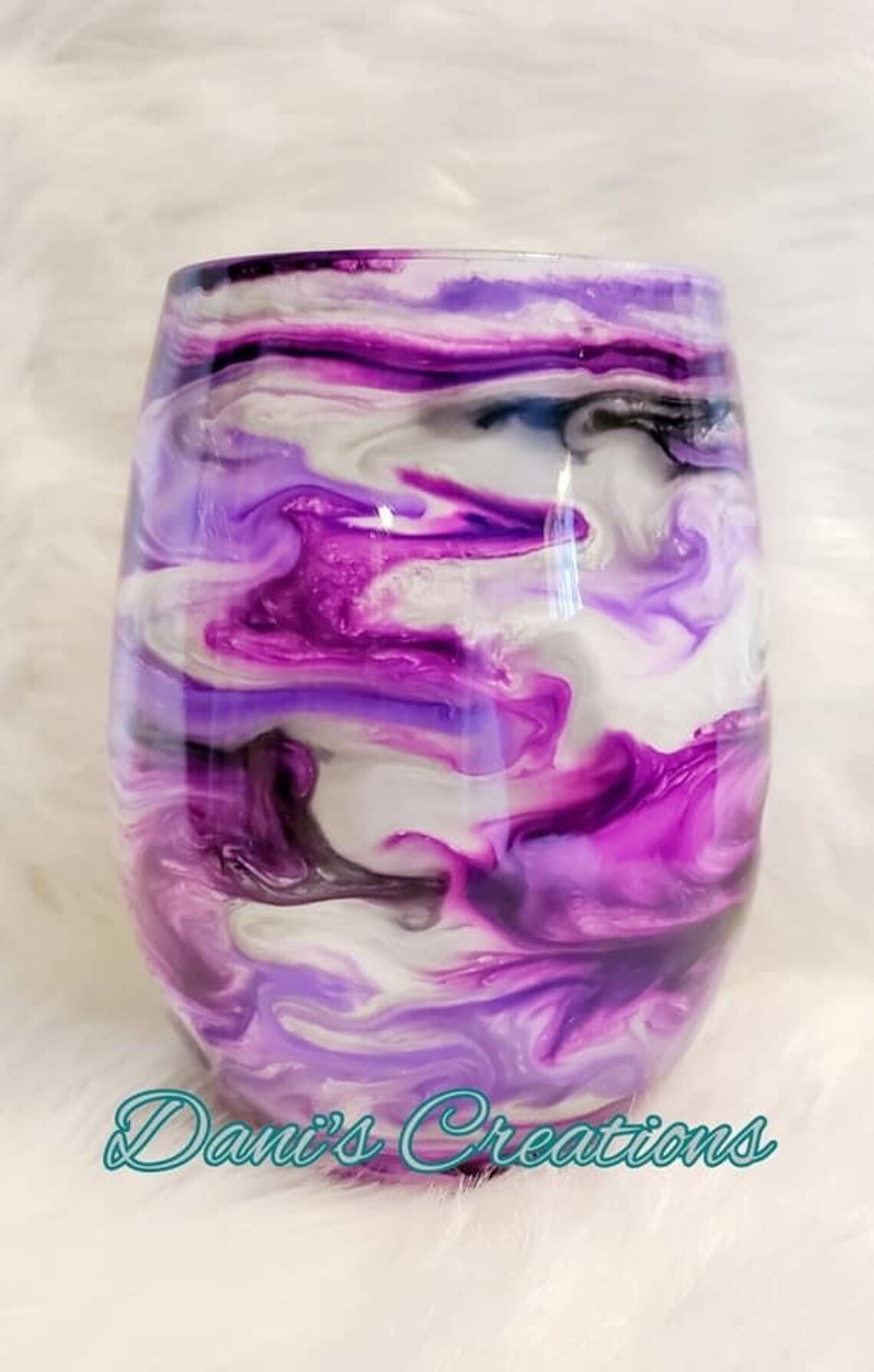 Swirl Wine Glass - Etsy