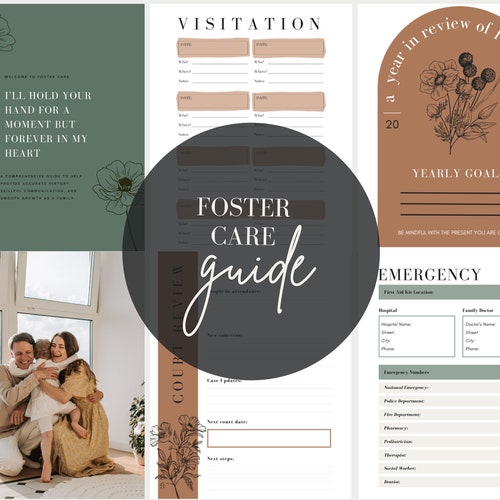 Foster Care Lifebook Life Story Memory Book Printable 41 Pages - Etsy UK