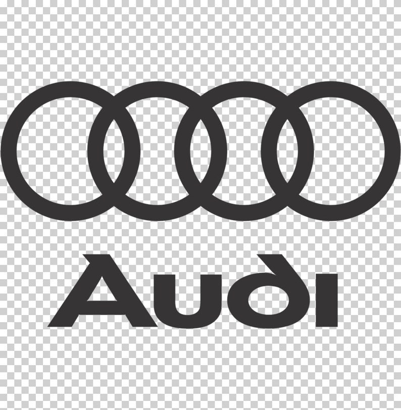 Audi Logo Sticker - Etsy