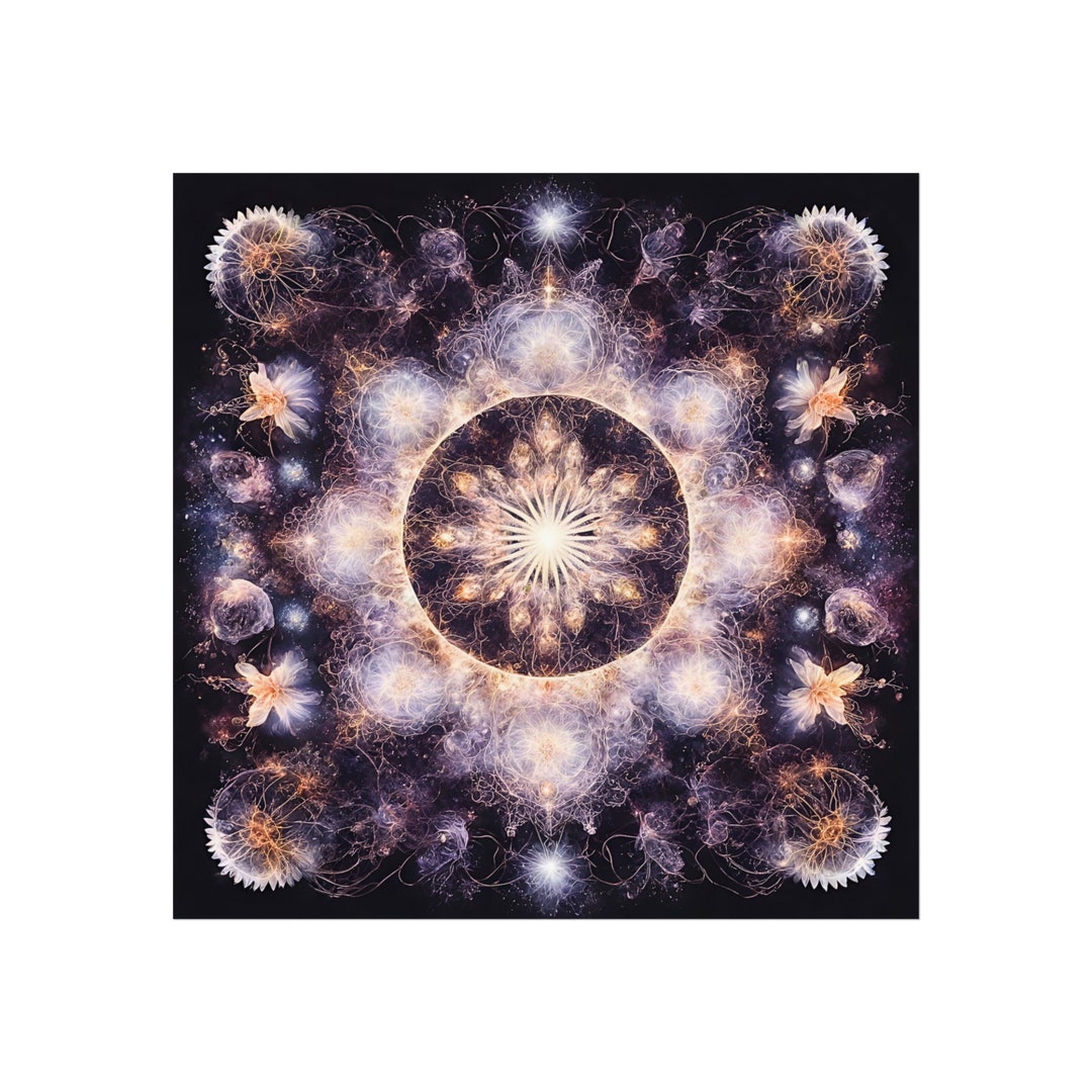 Sacred Geometry Art Print Wall Art Wall Decor Home Decor Multiple Sizes ...