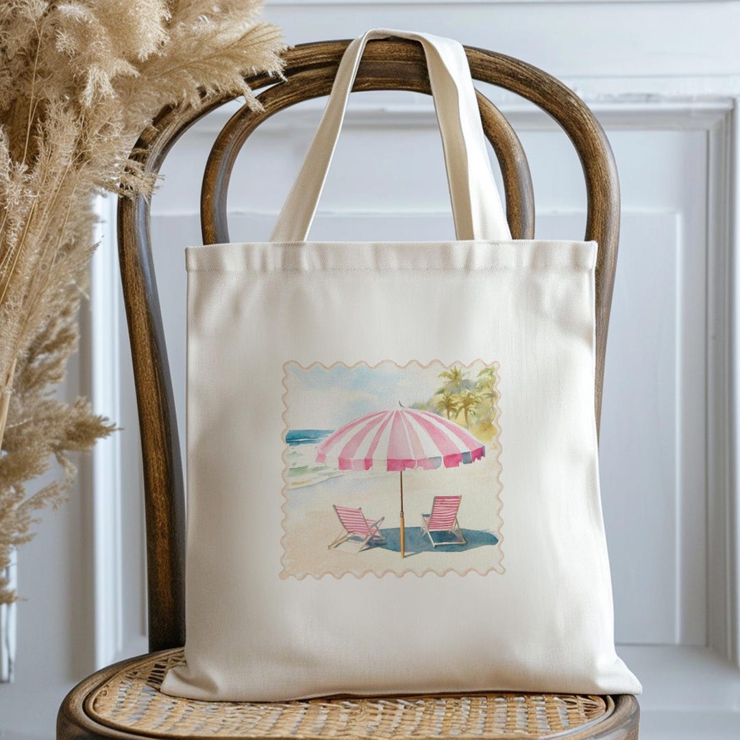 Summer Tote Bag | Vintage Coastal | Summer Essentials | Beach Bag ...