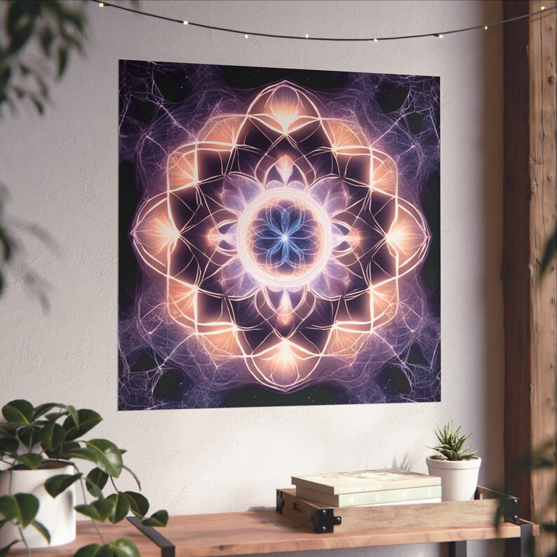Sacred Geometry Art Print Wall Art Wall Decor Home Decor Multiple Sizes ...