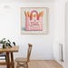 Bread Winner Painting | Fine Art Print | Pink Kitchen Decor | Coquette ...